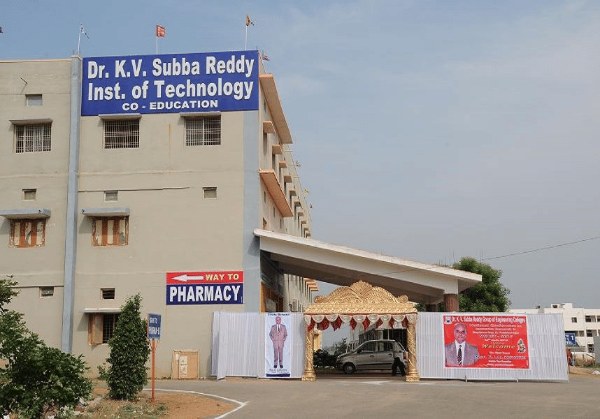 Dr K V Subba Reddy Institute Of Technology Kurnool Fees Admission