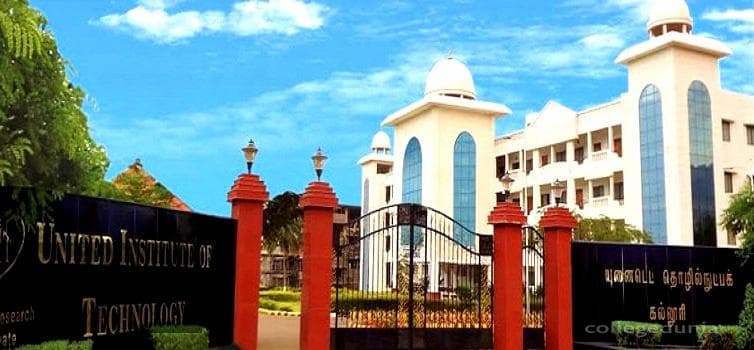 United Institute of Technology Coimbatore TNEA Cutoff 2025: Check ...