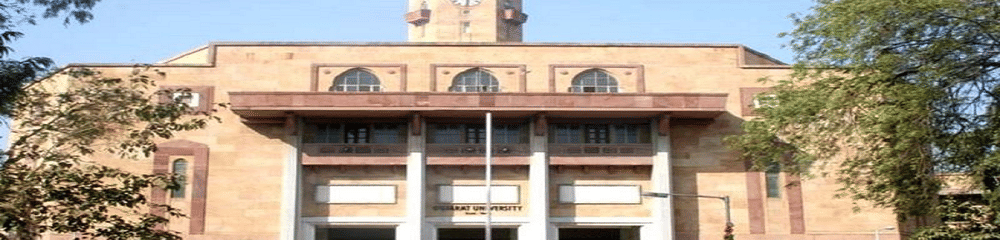Gujarat University Ahmedabad Departments and Schools