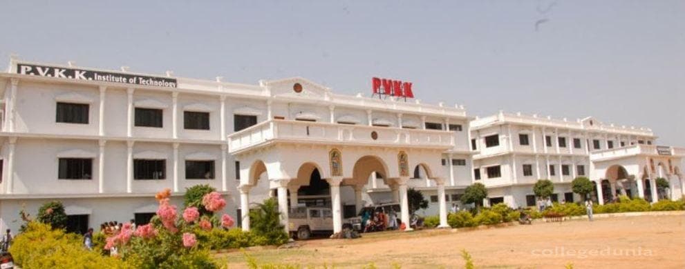 PVKK Institute of Technology Anantapur: Fees, Admission 2025, Courses ...