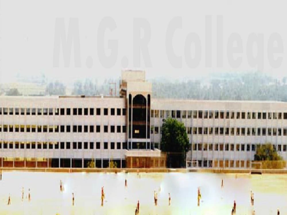 M.G.R College (Arts and Science) Hosur: Fees, Admission 2026, Courses ...