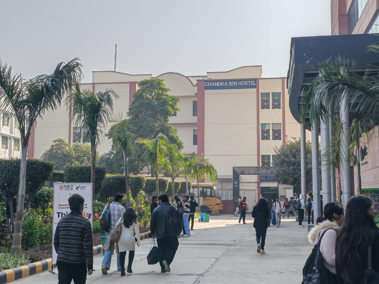 NIET Noida Hostel Fees 2026, Facilities, Rooms, Food, Photos