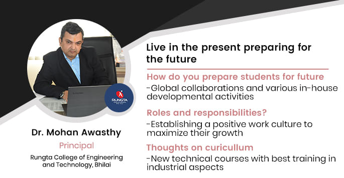 Rungta College of Engineering and Technology: Dr. Mohan Awasthy, Principal