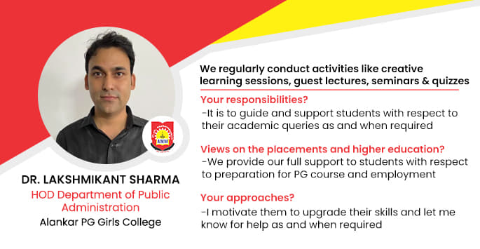 Alankar PG Girls College: Dr. Anil Kumar Yadav, HOD - Department of ...