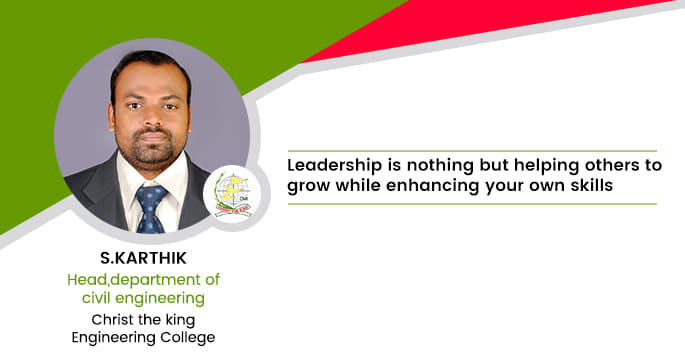 Christ the king Engineering College: S. Karthik, Head, Department of ...