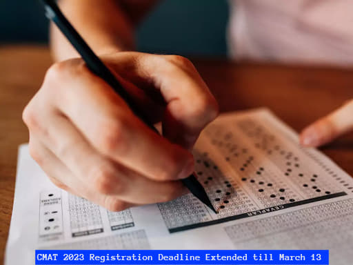 CMAT 2023 Registration Deadline Extended till March 13; Check Details