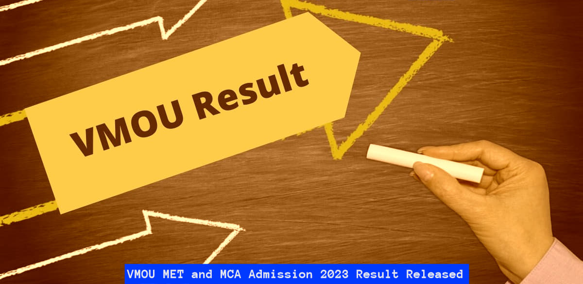 VMOU MET and MCA Admission 2023 Result Released; Check List of Passing ...