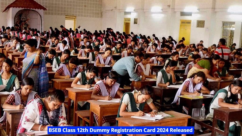 BSEB Class 12th Dummy Registration Card 2024 Released; Check Download ...