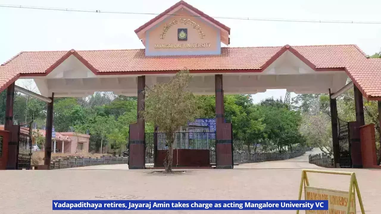 Yadapadithaya retires, Jayaraj Amin takes charge as acting Mangalore ...
