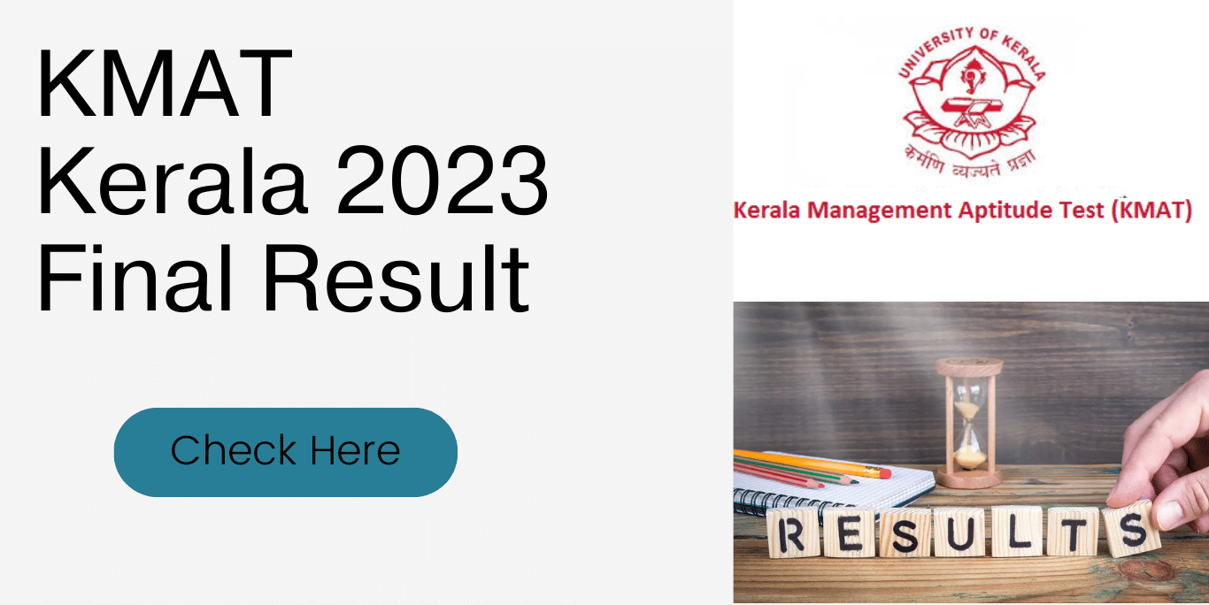 KMAT Kerala 2023 Final Result Announced @cee.kerala.gov.in; Check ...