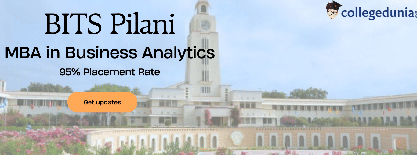 BITS Pilani MBA in Business Analytics Achieves 95% Placement Rate in ...