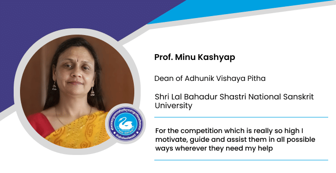 Shri Lal Bahadur Shastri National Sanskrit University, Dean of Adhunik ...