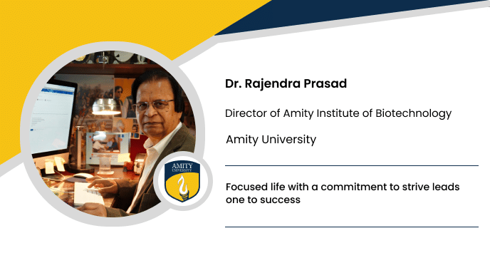 Amity University, Gurgaon: Dr. Rajendra Prasad, Director of Amity ...