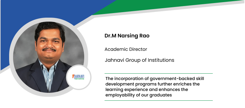 Jahnavi Group of Institutions: Dr. M Narsing Rao, Academic Director