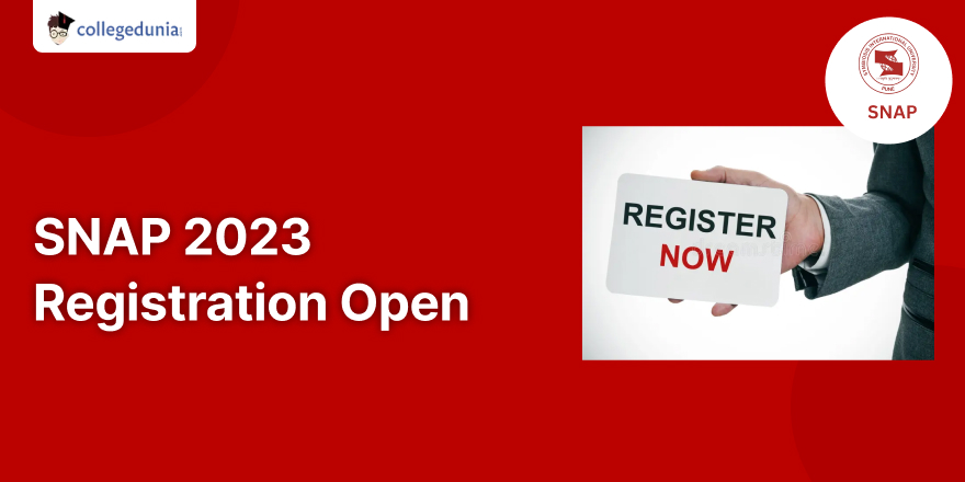 SNAP 2023 Registration Open; Apply till November 23