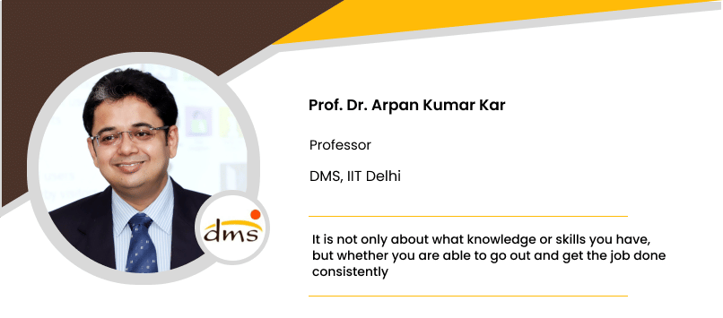 DMS,IIT Delhi: Prof. Dr. Arpan Kumar Kar, Professor