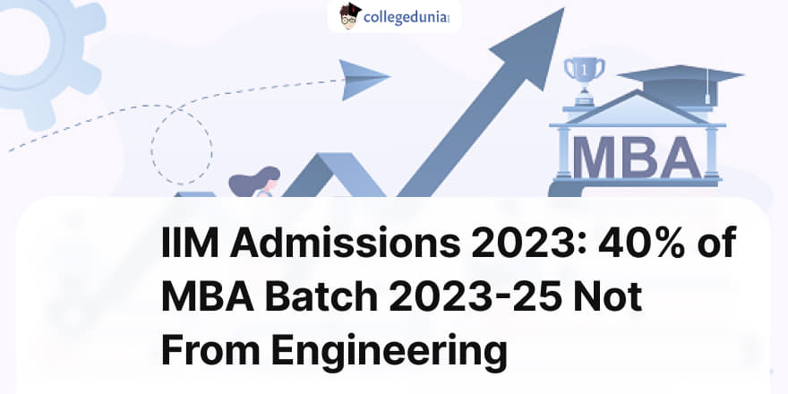 IIM Admissions 2023 Sees More BCom, BA Graduates; 40% of MBA Batch 2023 ...