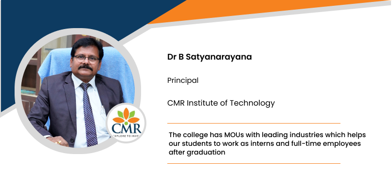 CMR Institute of Technology: Dr B Satyanarayana, Principal