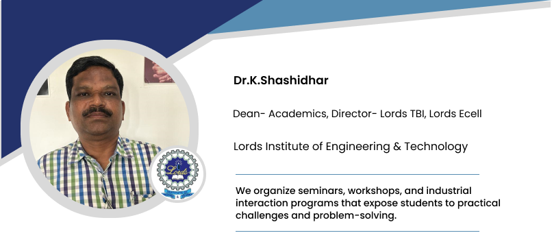 Lords Institute of Engineering & Technology: Dr.K.Shashidhar, Dean ...