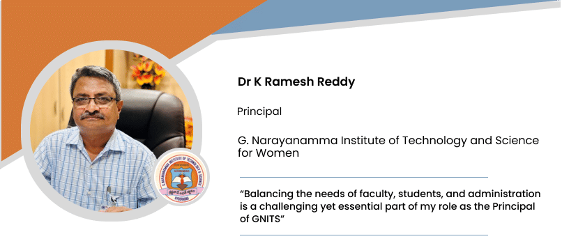 G. Narayanamma Institute of Technology and Science for Women: Dr K ...