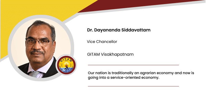 GITAM Visakhapatnam: Dr. Dayananda Siddavattam, Vice Chancellor