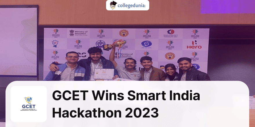 GCET Wins Smart India Hackathon 2023; Receives Cash Prize of INR 1Lakh