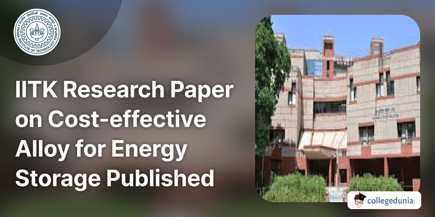 IIT Kanpur Research Paper on Cost-effective Alloy for Energy Storage ...