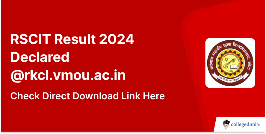 RSCIT Result 2024 Declared @rkcl.vmou.ac.in; Check Direct Download Link ...