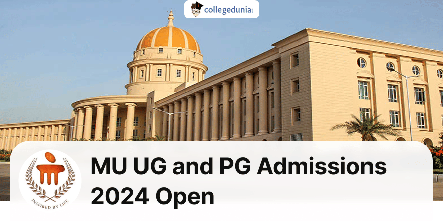 Manipal University Admission 2024 Open for UG, PG and PhD Programs ...