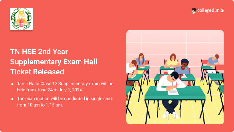 TN HSE 2nd Year Supplementary Exam Hall Ticket Released; Check Direct ...