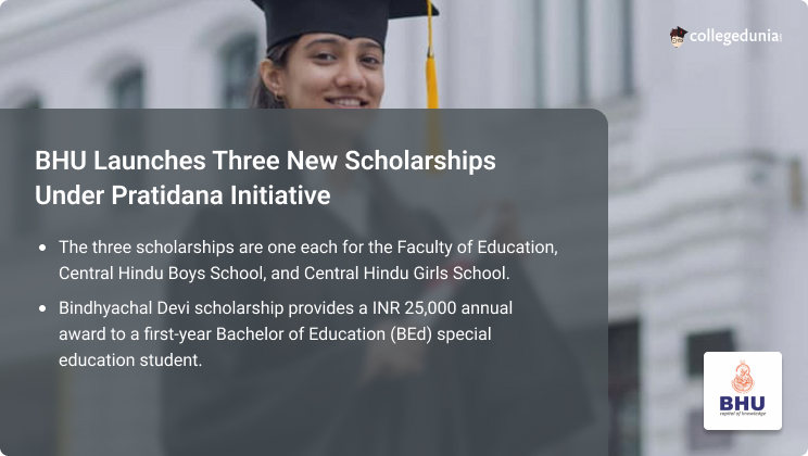 BHU Launches Three New Scholarships Under Pratidana Initiative; Check ...