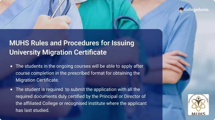 MUHS Releases Rules and Procedures to Issue University Migration ...