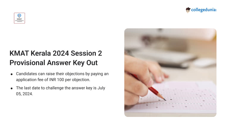 KMAT Kerala 2024 Session 2 Provisional Answer Key Out, Submit ...