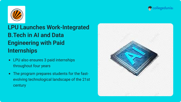 LPU Launches Work-Integrated B.Tech in AI and Data Engineering with ...