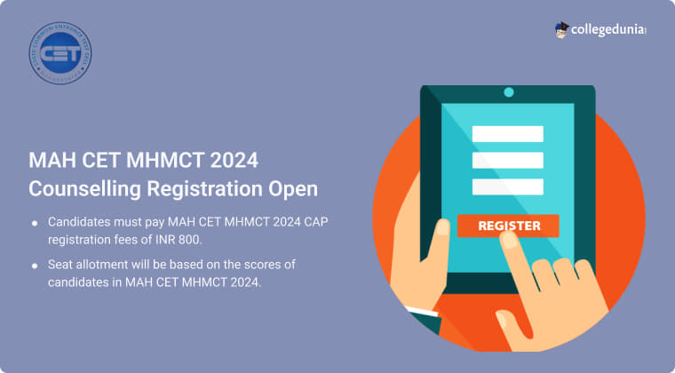 MAH MHMCT CET CAP 2024 Registration Open @cetcell.mahacet.org; Get Direct Link Here