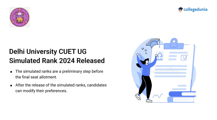 Delhi University CUET UG Simulated Rank 2024 Out @ugadmission.uod.ac.in ...