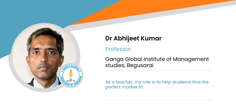 GGIMS: Dr Abhijeet Kumar, Professor MBA