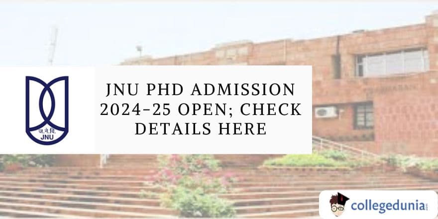 JNU PhD Admission 2024-25 Open