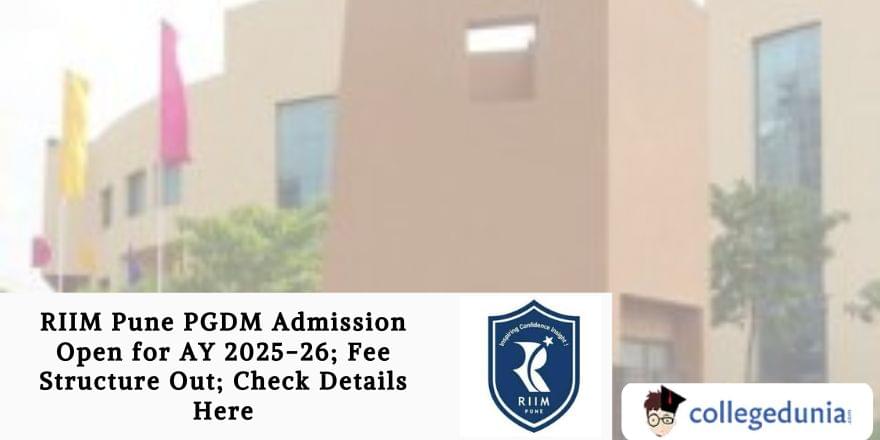 RIIM Pune PGDM & Global MBA Admission Open for AY 2025-26; Fee ...
