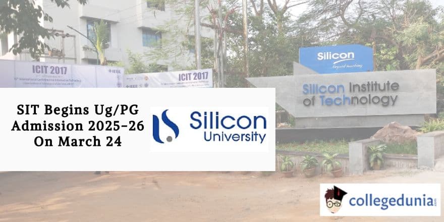 SIT Begins Ug/PG Admission 2025-26 On March 24; Check Admission ...