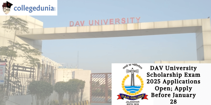 DAV University Scholarship Exam 2025 Applications Open; Apply Before ...