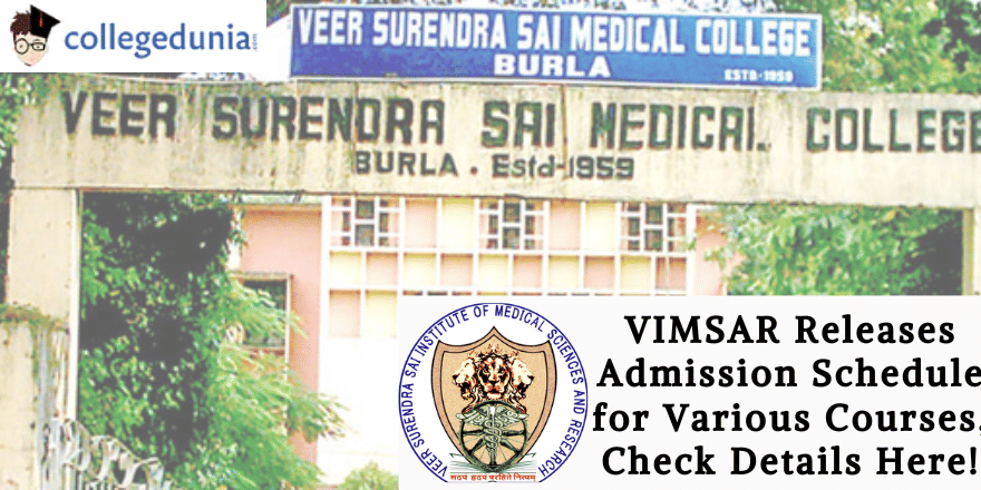 VIMSAR Releases Admission Schedule for Various Courses, Check Details Here!