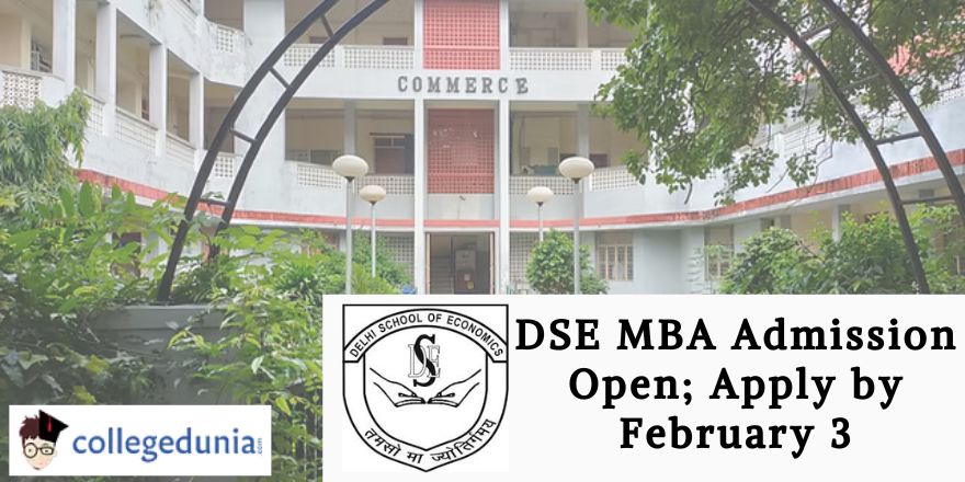 DSE MBA Admission Open; Apply by February 3