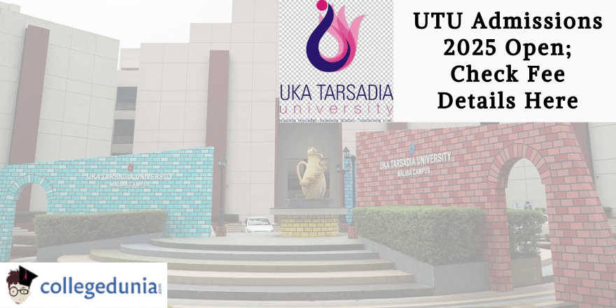 UTU Admissions 2025 Open; Check Fee Details Here