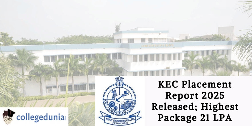 KEC Placement Report 2025 Released; Highest Package 21 LPA