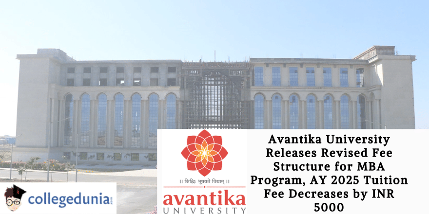 Avantika University Releases Revised Fee Structure for MBA Program, AY 2025 Tuition Fee ...