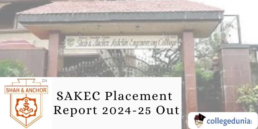 SAKEC Placement Report 2024-25 Out; Highest Package INR 10 LPA