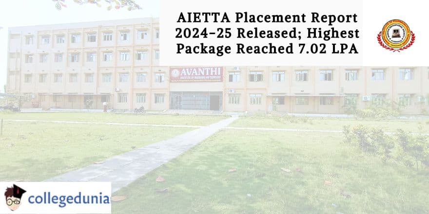 AIET Placement Report 2024-25 Released; Highest Package Reached 7.02 LPA