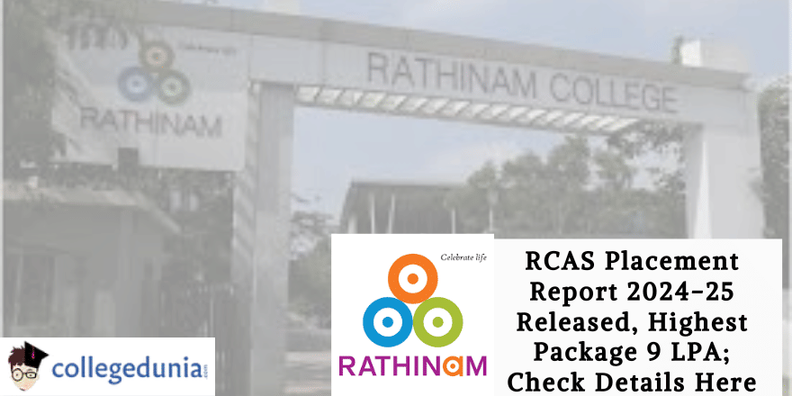 RCAS Placement Report 2024-25 Released, Highest Package 9 LPA; Check Details Here