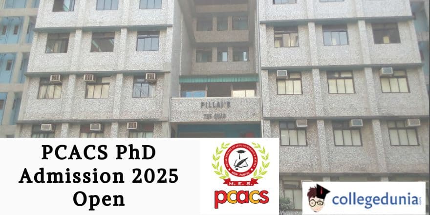 PCACS PhD Admission 2025 Open; Apply by February 25
